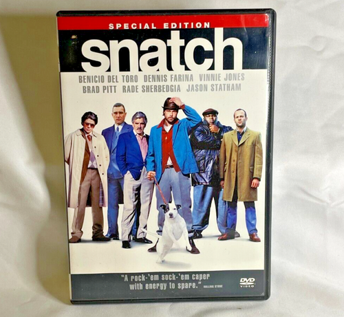 Snatch Widescreen Special Edition DVD 2 Disc Set Brad Pitt Jason ...