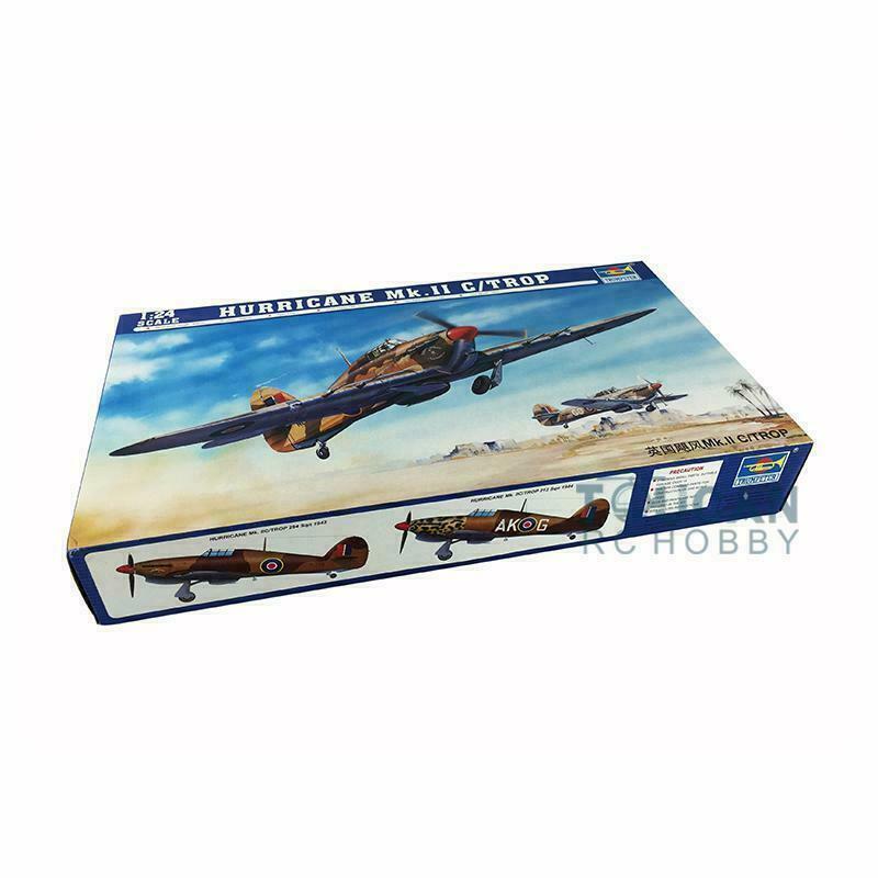 Trumpeter Hawker Hurricane Mk.IIC/Trop Fighter Aircraft Kit 02416 1:24 ...