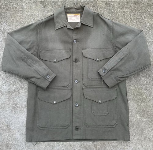 Filson Forestry Wool Cloth Cruiser Jacket M/38 Vintage 50s Union Made ...