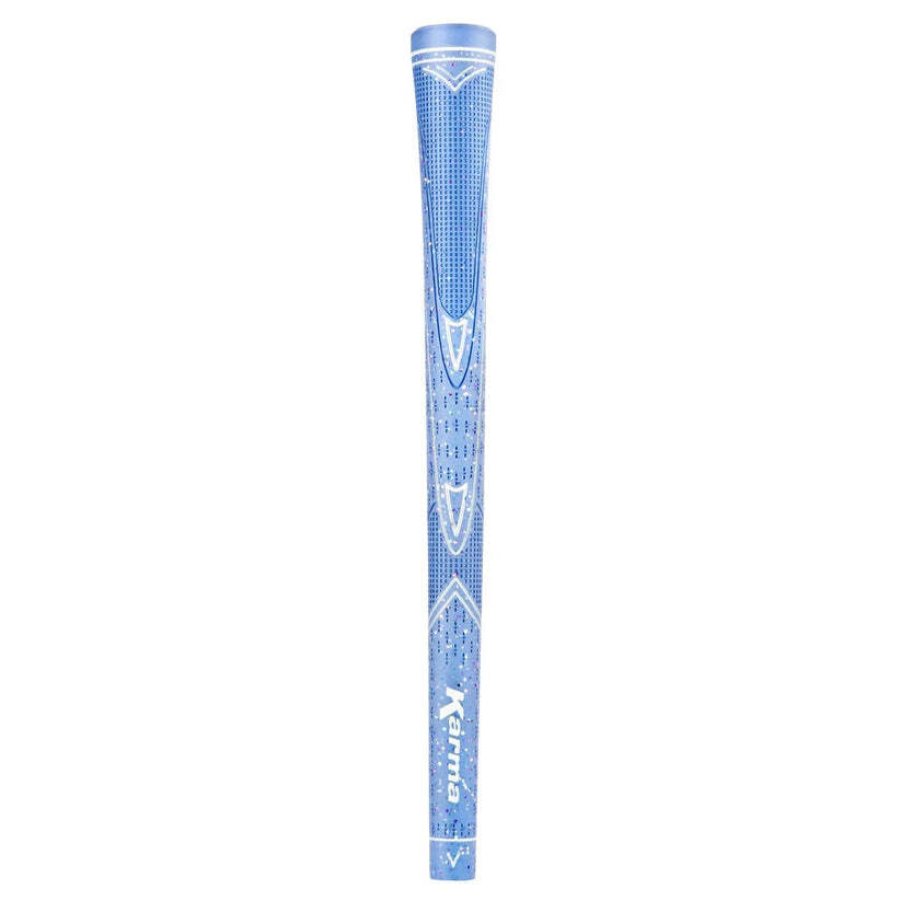Karma Sparkle Blue Golf Grip .560" 45g Round Multi Textured Undersize ...