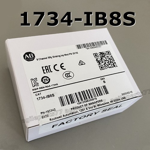 New Factory Sealed 1734-IB8S AB Ser B 8 Channel Sfty Sinking Input ...