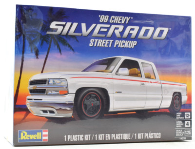 Revell 1999 Chevy Silverado Street Pickup 1/25 Scale Plastic Model Car ...