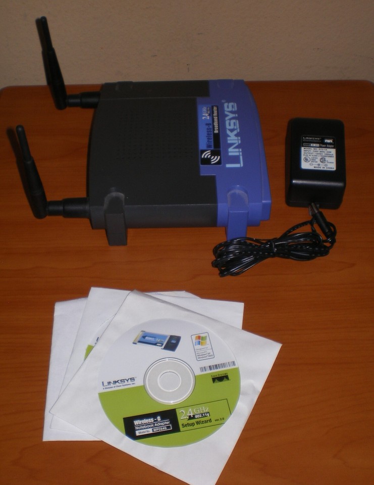 Linksys BEFW11S4 Wireless-B Broadband Router 2.4GHz (802.11b) 4 Port ...