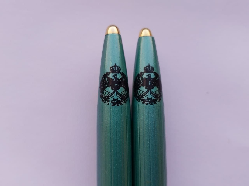 Vintage rare Fountain Ball point pen Jordan Gift Set army military coat ...