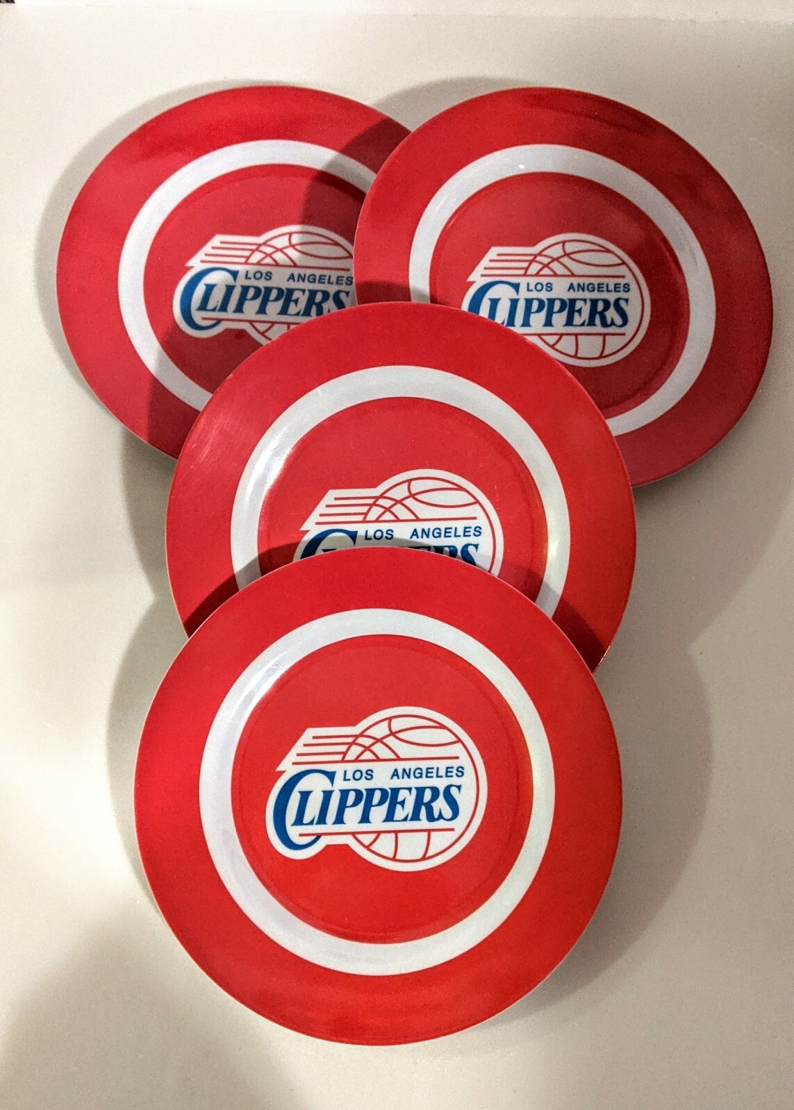 Los Angeles Clippers Plastic 10" NBA Plates Set of 4 | eBay