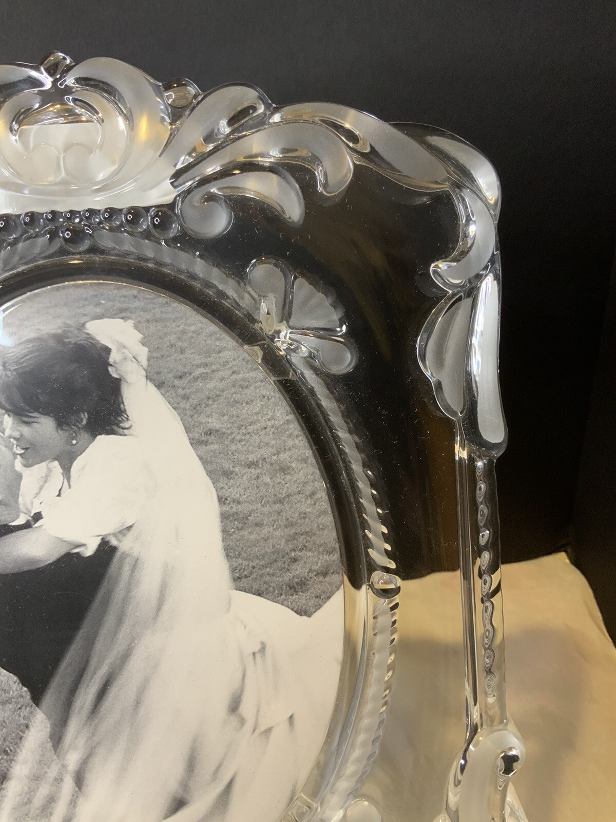Mikasa Crystal Picture Frame Princess SA751/829 11 1/4” - Germany | eBay