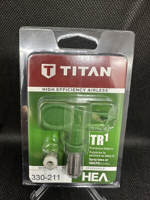 NEW Titan 330-211 TR1 HEA Airless Reversible 211 Spray Tip GENUINE ...