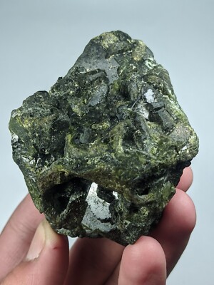280 gms Of Pseudomorph Magnetite Epidote Cluster From Baluchistan ...