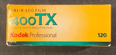 Kodak Pro 400 Film 400TX 120 Black and White Film Expired/Cold Stored ...