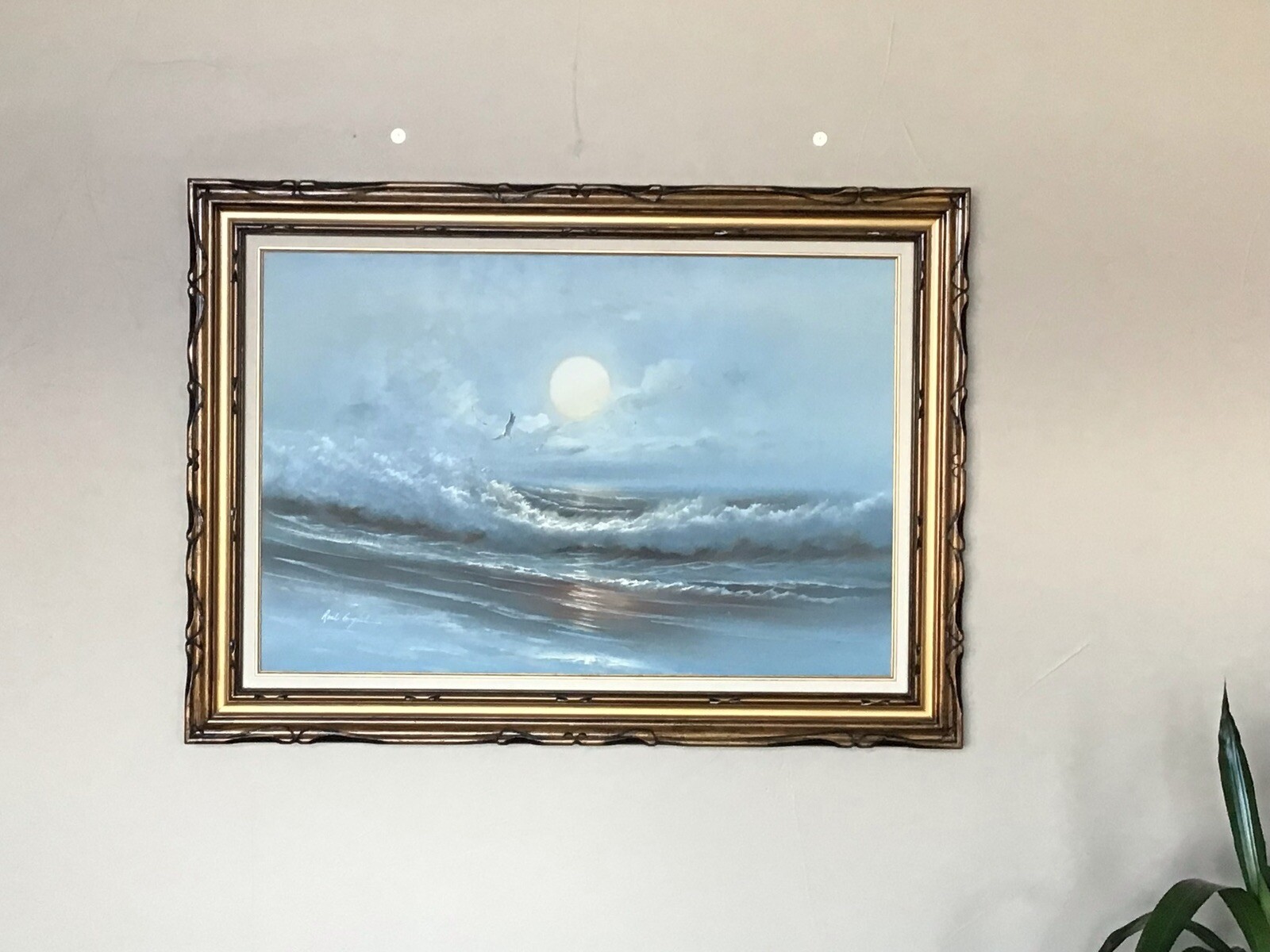 original oil paintings signed framed vintage | eBay