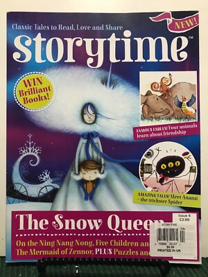 Storytime The Snow Queen Fabulous Fables Friendship UK Issue 4 FREE ...