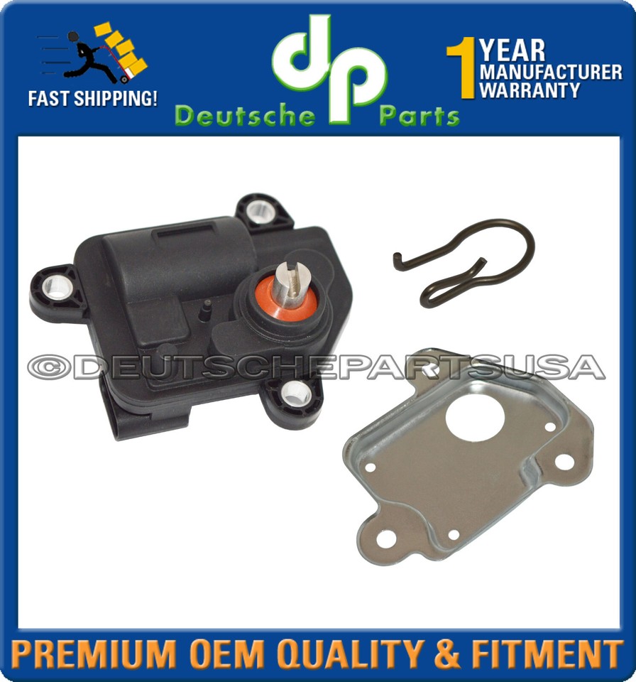 For BMW Exhaust Flap Control Valve Actuator &Thermal Protector & Clip ...