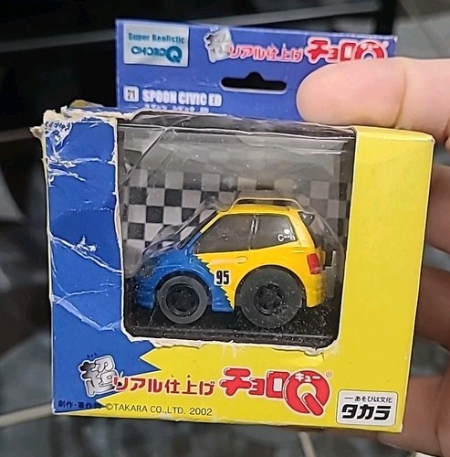 Spoon Sports EP3 Honda Civic Type R Choro Q Pullback Penny Racer Toy ...