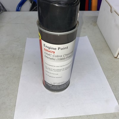 Moeller Marine 025479 Engine Paint, OMC Charcoal Metallic (1985-Pres ...