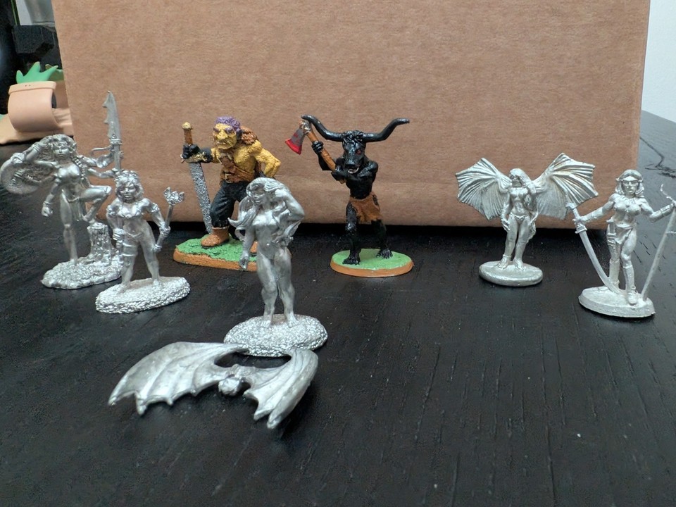 Ral Partha Fantasy Monsters & Characters – Metal Miniatures Lot – OOP ...