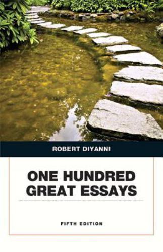 One Hundred Great Essays, DiYanni, Robert, Acceptable Book ...