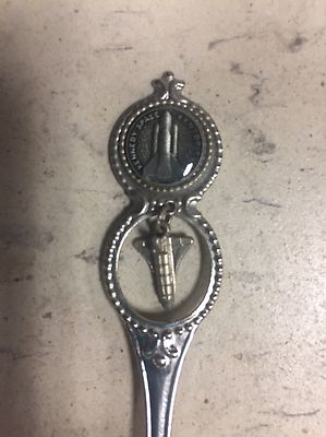 SILVER COLLECTIBLE SPOON - KENNEDY SPACE CENTER, FLORIDA | eBay