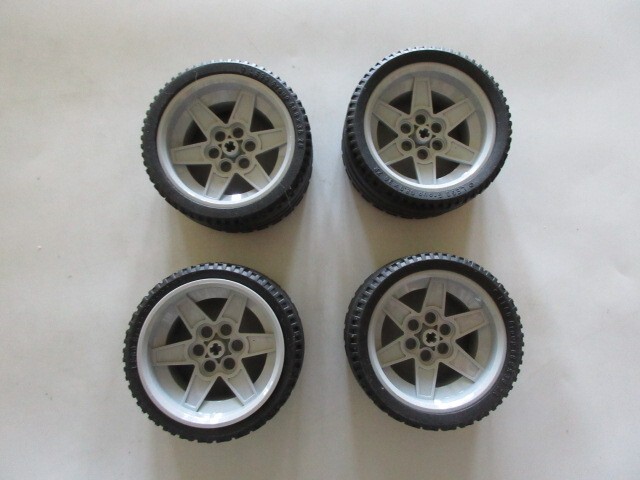 Set of 4 LEGO EV3 Mindstorm tires/wheels | eBay