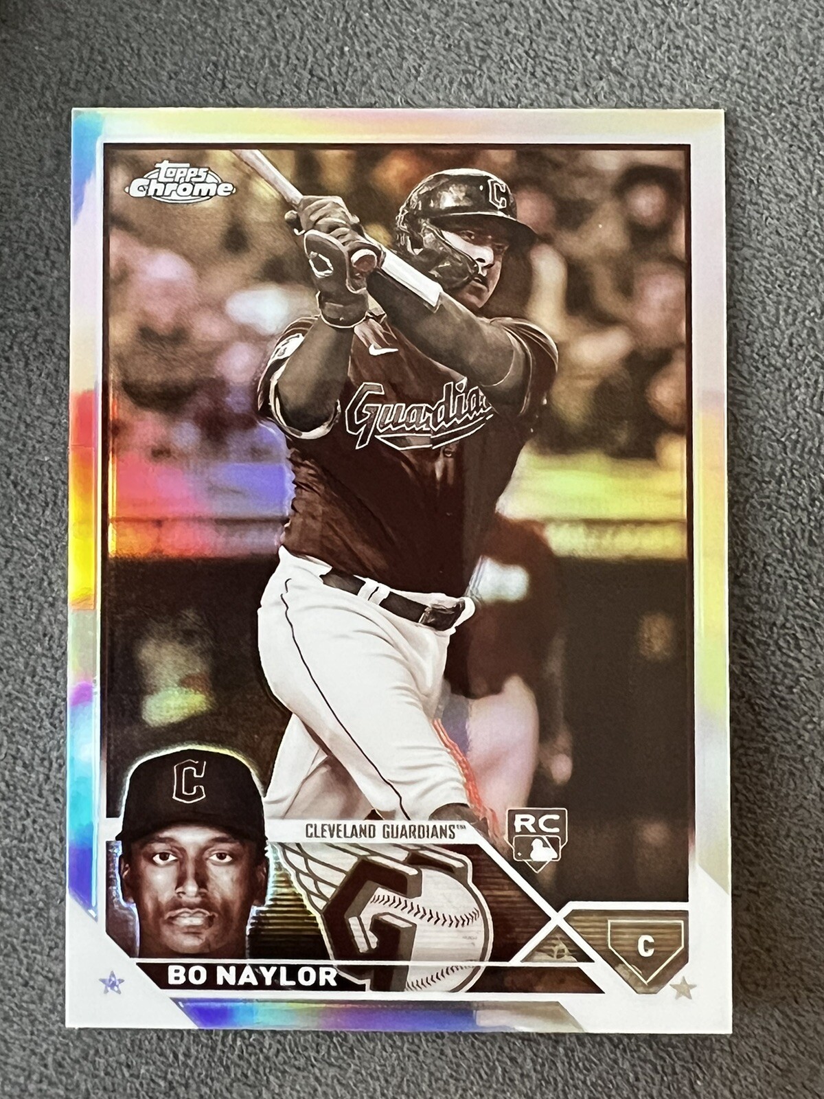 2023 Topps Chrome Bo Naylor Sepia Refractor Rookie Card (RC) #54 ...