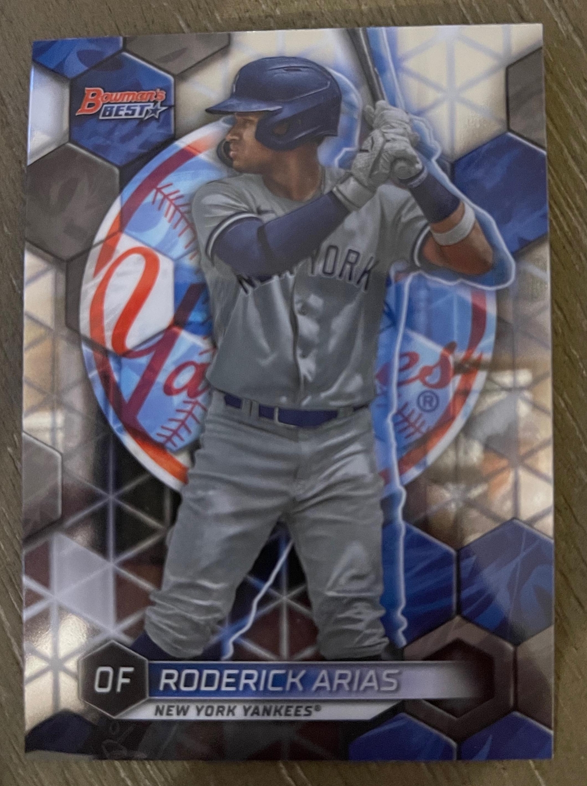 2023 Bowman's Best #TP-14 Roderick Arias New York Yankees Baseball Card ...