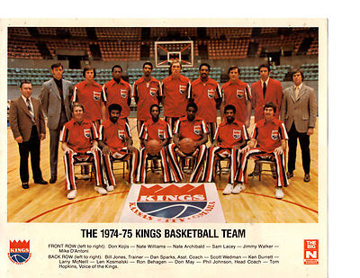 KANSAS CITY OMAHA KINGS 8X10 TEAM PHOTOS LOT SET OF 4 1972 1973 1974 ...
