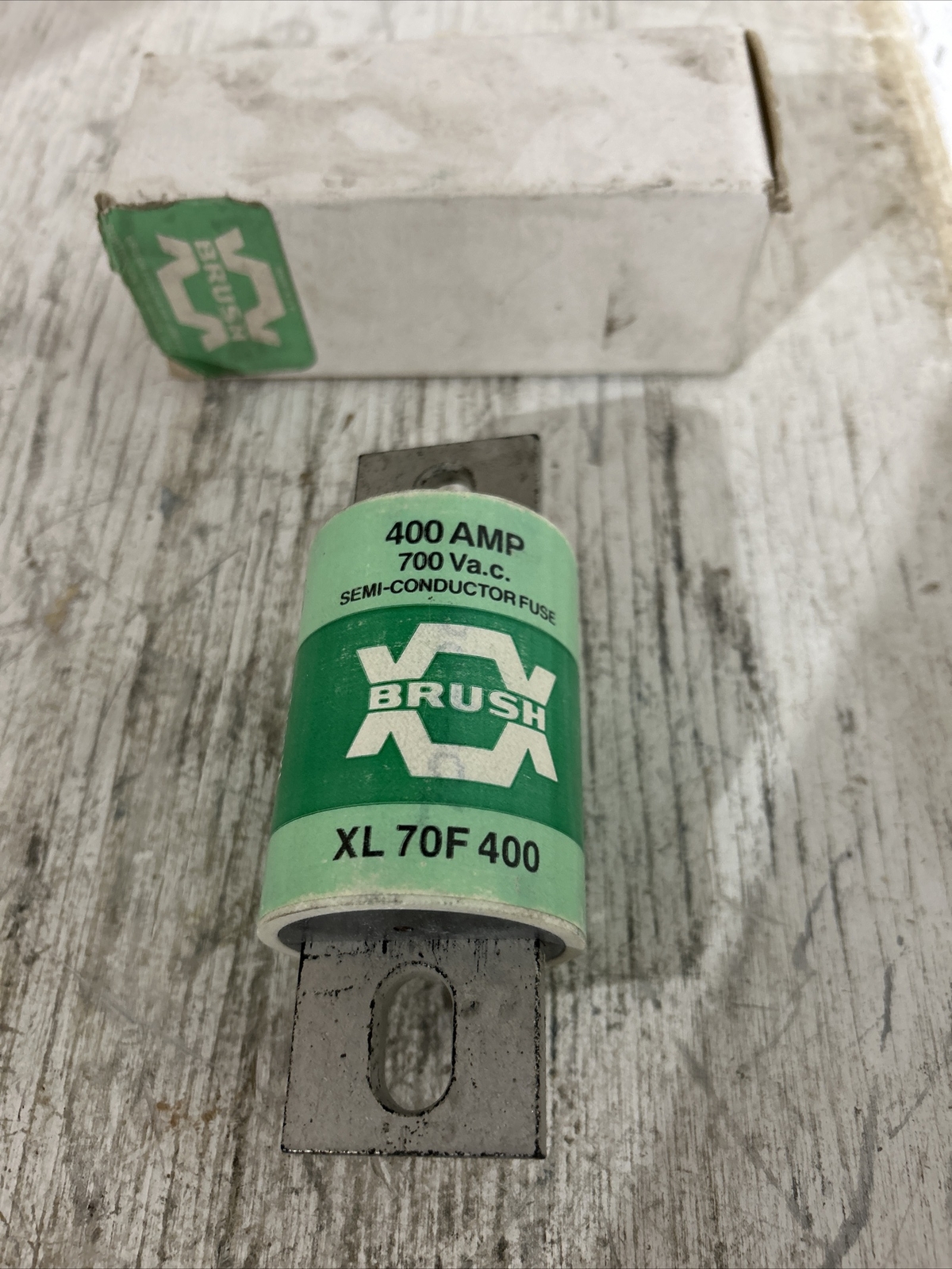 BRUSH XL70F400 XL 70F 400 SEMI CONDUCTOR FUSE 400 AMP 700 VAC (SP175 ...