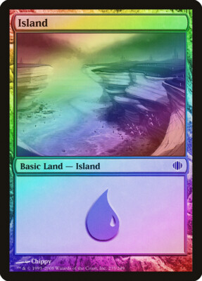 Island (235) FOIL Shards of Alara NM Basic Land MAGIC GATHERING CARD ...