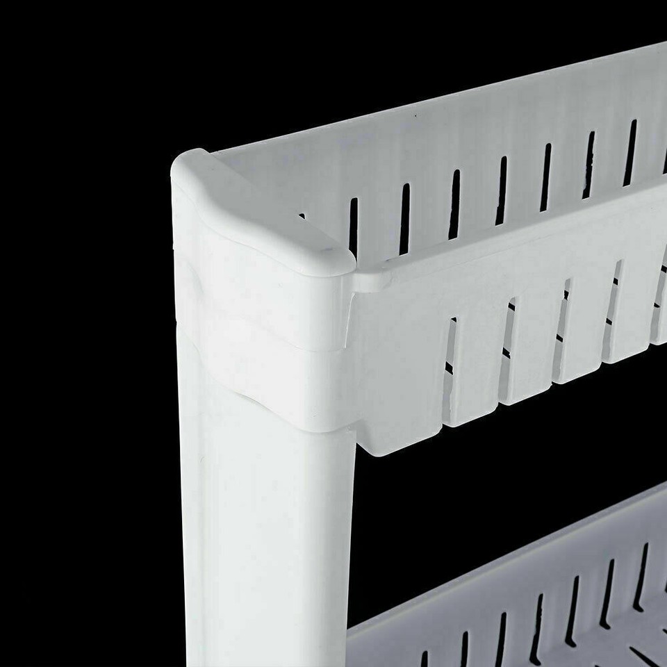 3/5 Tier Slim Slide Out Kitchen Trolley Rack Holder Storage Shelf ...