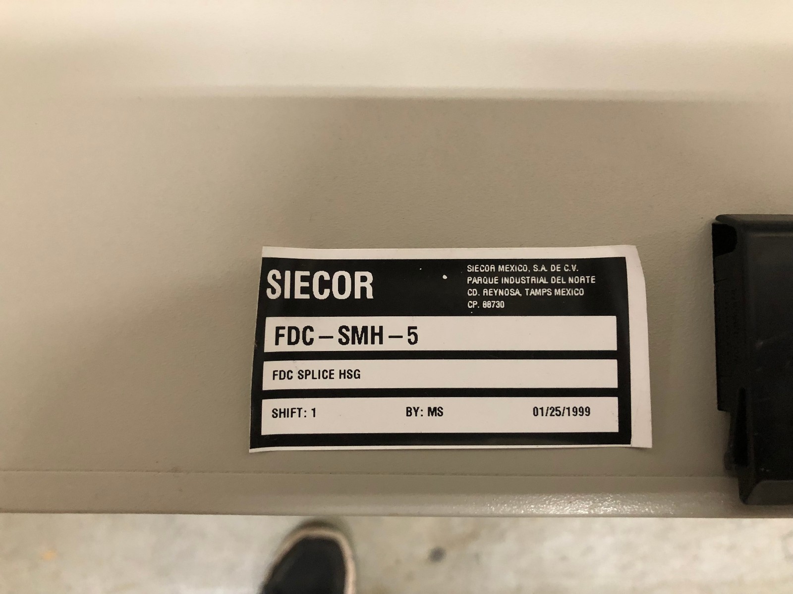 Corning/Siecor - FDC-SMH-5 - FDC Unit Splice Housing | eBay