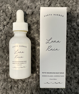 Earth Harbor LUNA RAIN Phyto-Resurfacing Night Serum, 1oz/30mL | eBay