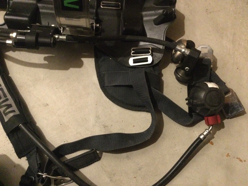 MSA FIREHAWK M7 SCBA PACK HARNESS - 4500 PSI | eBay