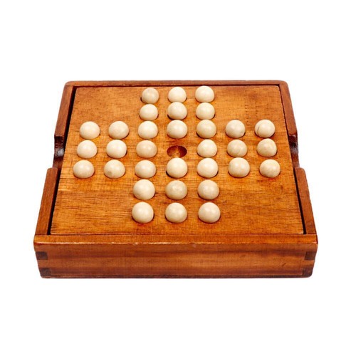 Wood Solitaire Board Chess Adults Classic Brain Teasers Intellectual Games EBay wood-solitaire-board-chess-adults-classic-brain-teasers-intellectual-games-ebay