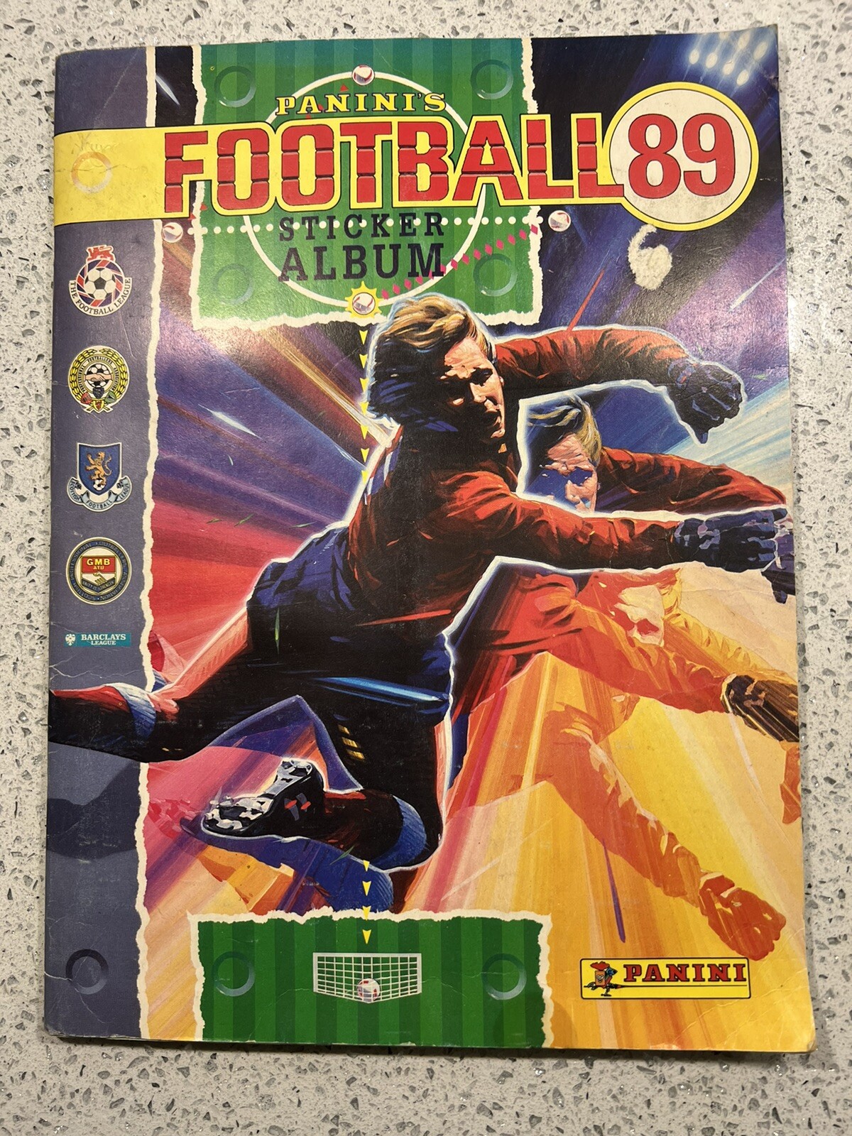 Panini 1989 - Football sticker album 100% complete . good condition ...