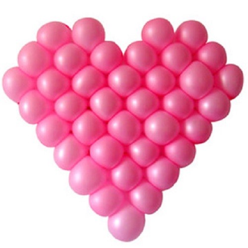 38 Grids Heart Shape Mesh Balloon Frame Balloons Arch Party Supply ...