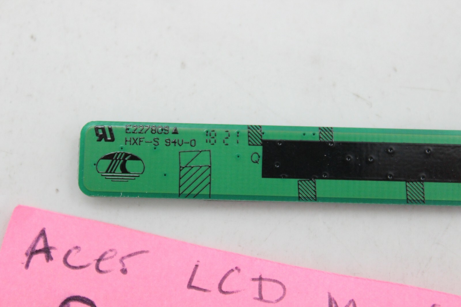 Acer 5240HL bd E227809 HXF-S 94V-0 A4H 19S03 A00 Button Control PCB ...