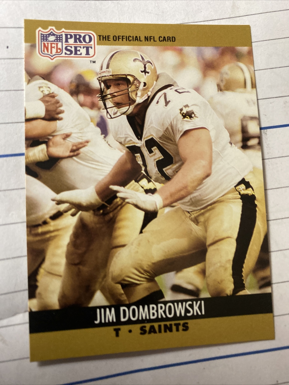 1990 Pro Set - #587 Jim Dombrowski (RC) for sale online | eBay