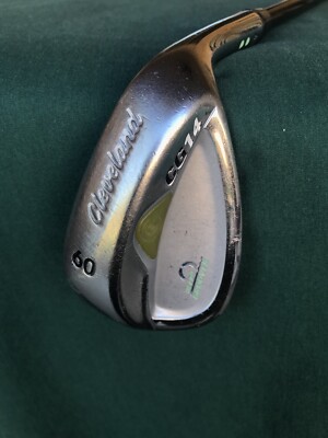 Cleveland CG14 Zip Groove 60° / 12 RH, Wedge Graphite UST L Flex Shaft ...