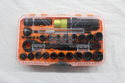 Klein Tools 65400KNECT Essential Pass Through Impact Socket Set SAE and ...