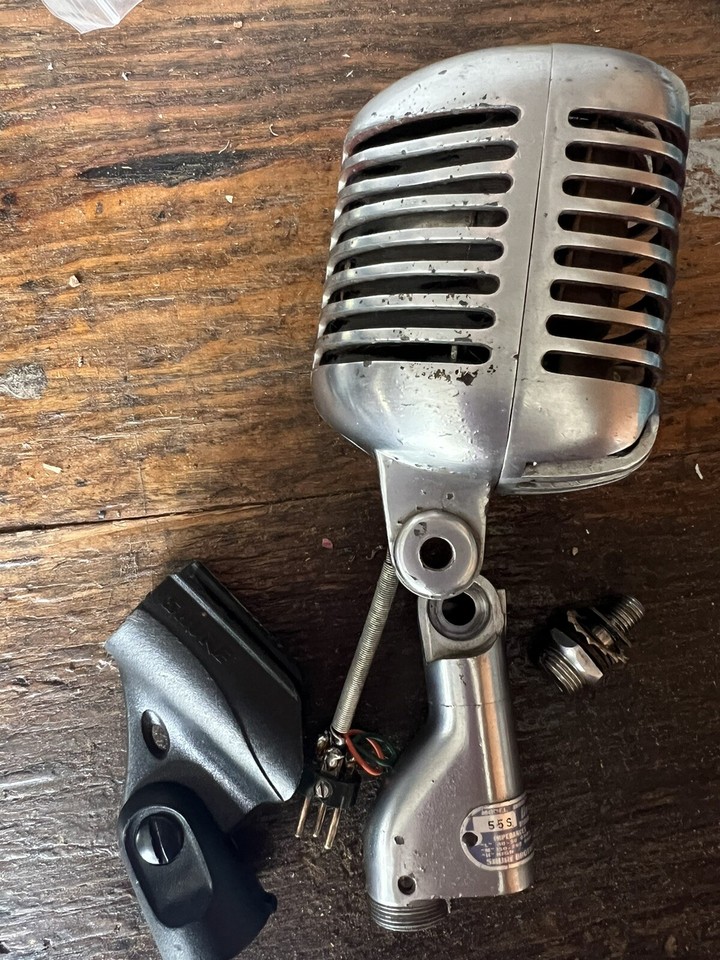 Shure Unidyne Dynamic Microphone Model 55S Excellent Condition - | eBay