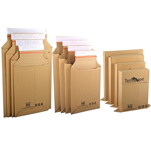 ECO-FRIENDLY TENVOLOPE M-ENVELOPES POSTAL MAILING POSTAGE BOXES *M1 M2 ...