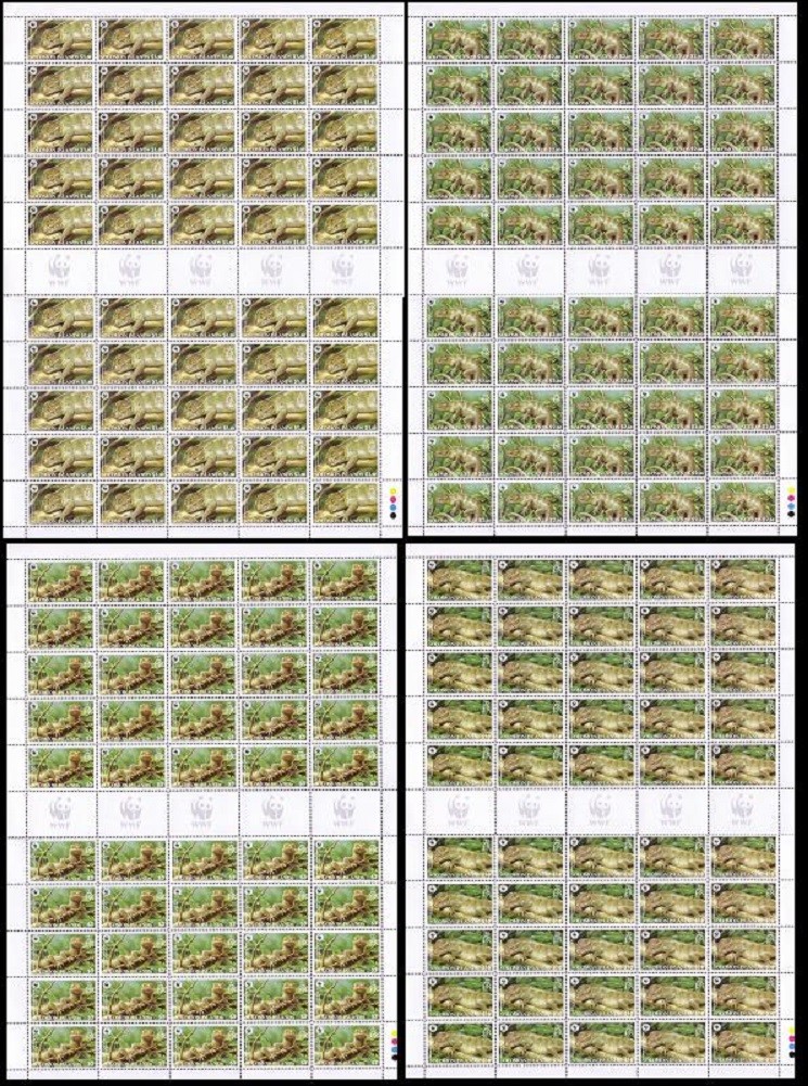 Solomon Is. WWF Prehensile-tailed Skink 4 Full Sheets 50 sets 2005 MNH | eBay