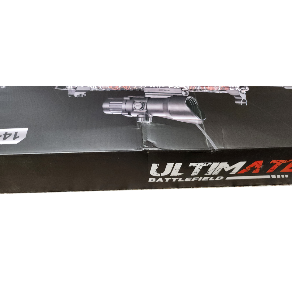 Electric M4 Auto Gel Ball Blaster Toy Gun Splatter Shot Effect ...