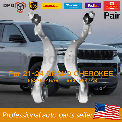 Pair Left Right Control Arms 68375647AB & 68375646AB For Grand Cherokee ...