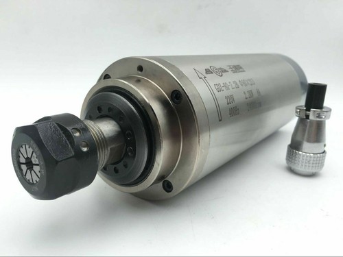2.2KW Spindle Motor ER20 CNC Water-cooled 3Bearings D80mm For Router ...