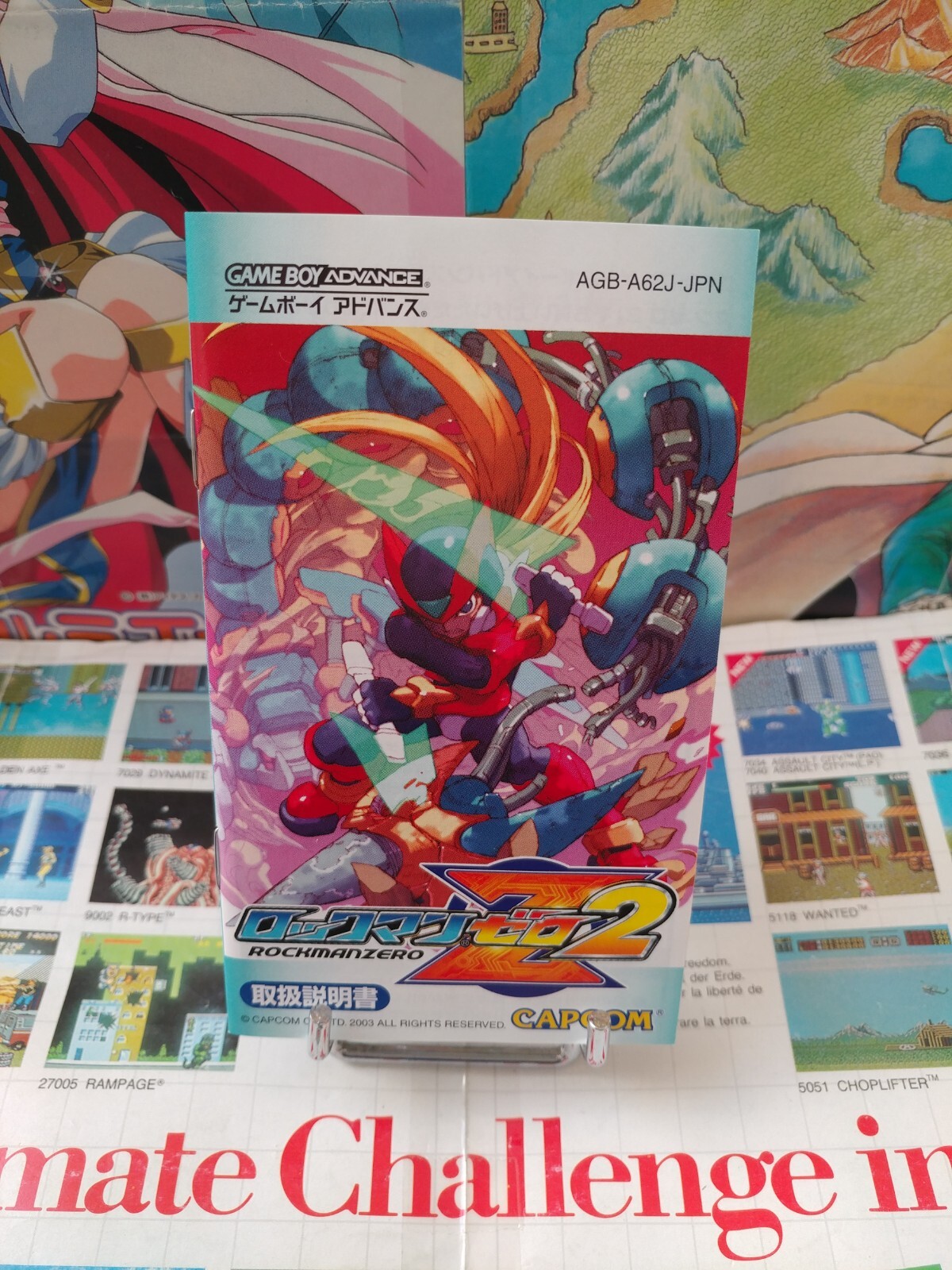 Game Boy Advance GBA: Rockman Zero 2 [TOP CAPCOM & 1ERE EDITION] Jap | eBay