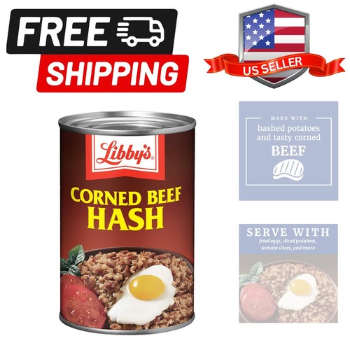 Canned Corned Beef Hash 15oz Pack of 12 Savory Ready-to-Eat | eBay