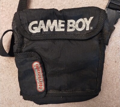 Authentic Nintendo Gameboy Travel Carrying Case w/ Strap ~ Game Boy ...
