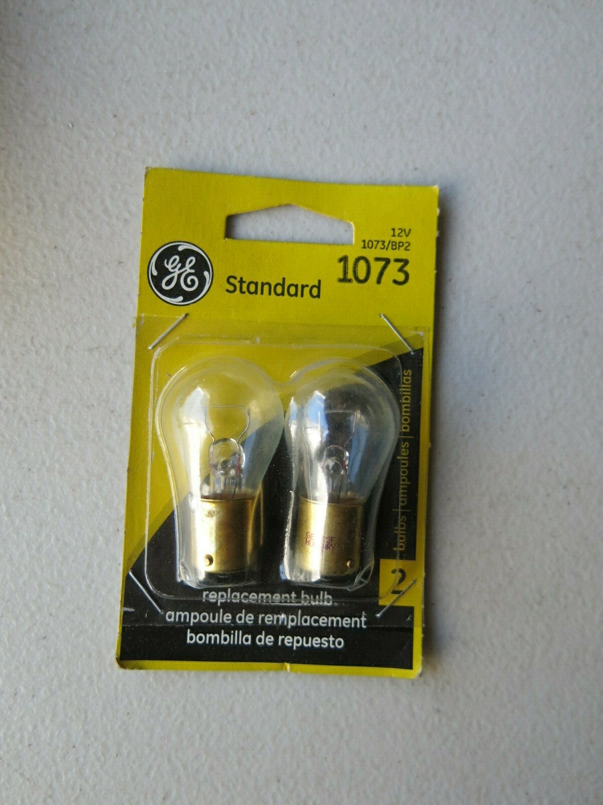 GE 1073/BP2 Standard Automotive Lamp Bulb 12V - lot of 10 | eBay