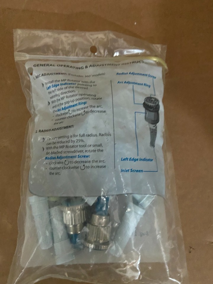 MP Rotator MP Corner T 45°-105° 8-15 Sprinkler Nozzle Lot of 10 New | eBay