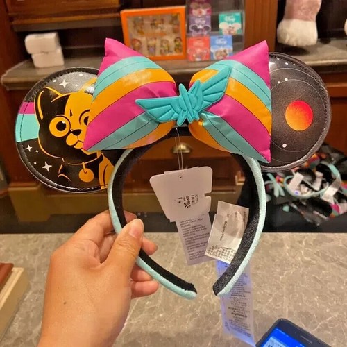 New Disney Minnie Ears SOX LIGHTYEAR headband Buzz Cat +Map2022 ...